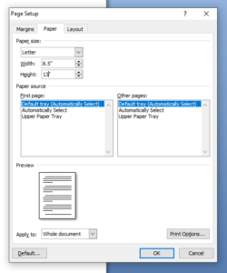 Long Bond Paper Size in CM, in Inches, in MM, In Word, in Canva